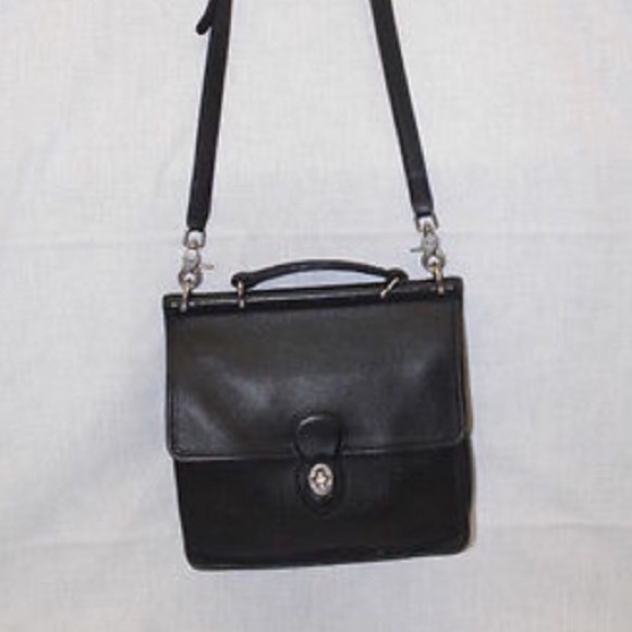 Coach | Bags | Coach Black Leather Willis Crossbody Purse 9927 | Poshmark